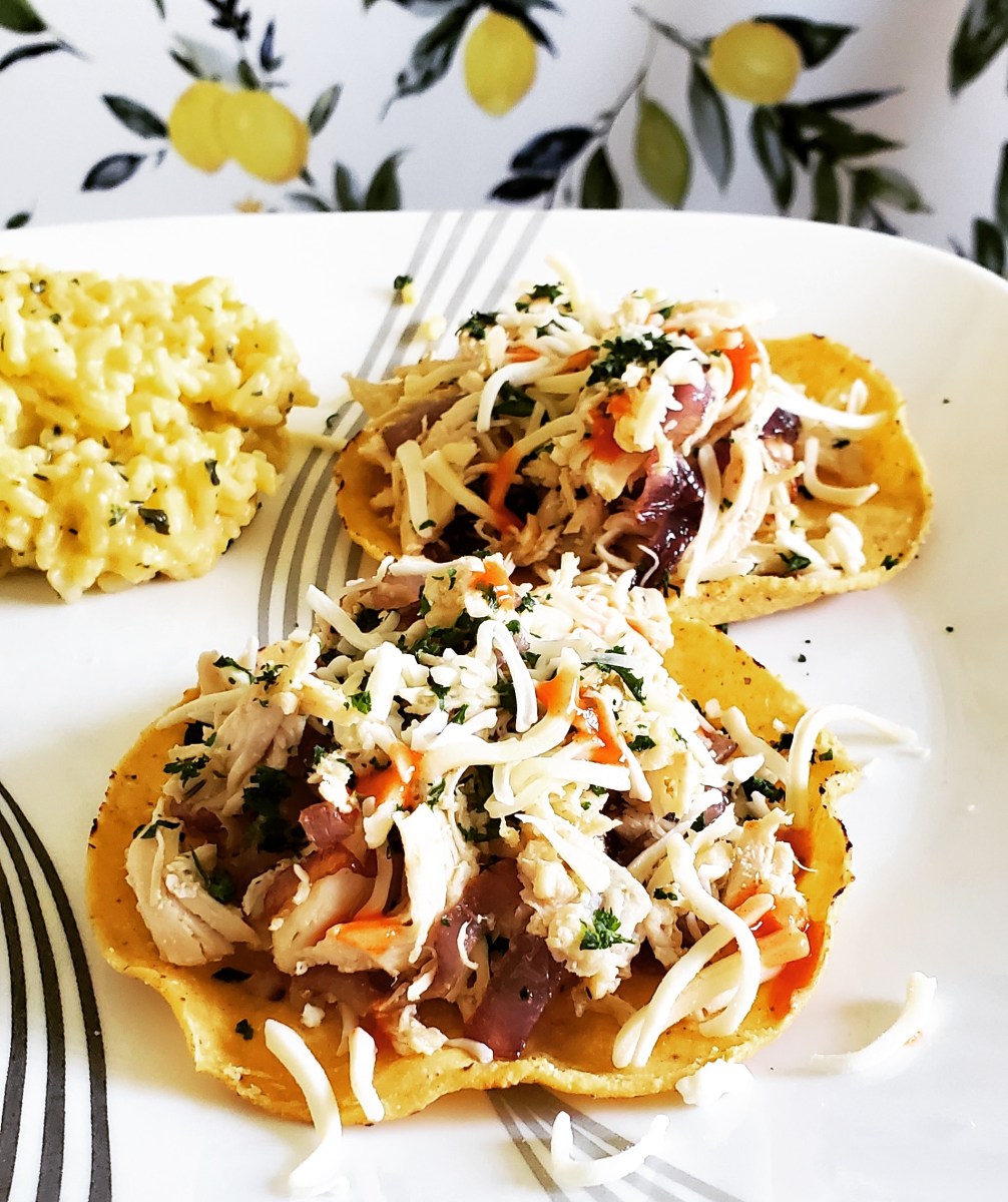 Shredded Chicken Tostada Recipe – Brianna Santoro